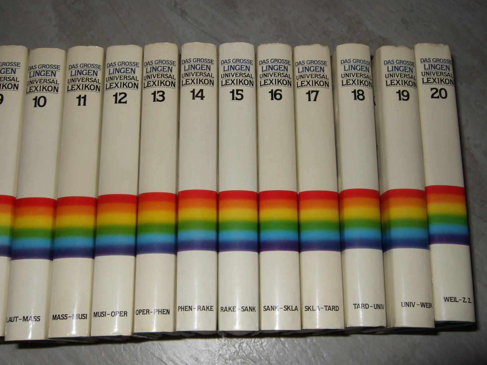 Das grosse Lingen Universal Lexikon Lexika Lexiken 20 Bände 1-20 ...