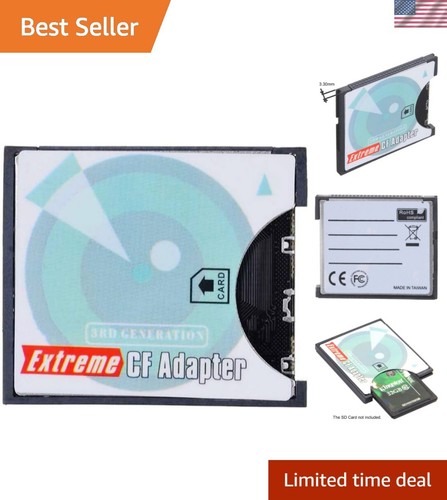 Versatile SD SDHC SDXC to Compact Flash Adapter - X-Ray and Temperature ...