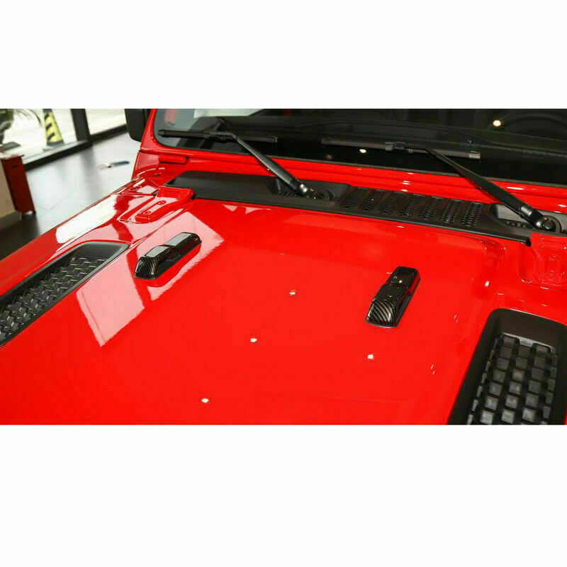 Engine Hood Hinge Cover for Jeep Wrangler JL 18+ & Gladiator JT 20 ...