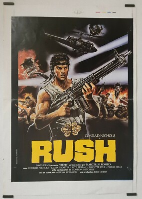 Conrad Nichols IN Rush 1986 Plakat Originell Kino | eBay