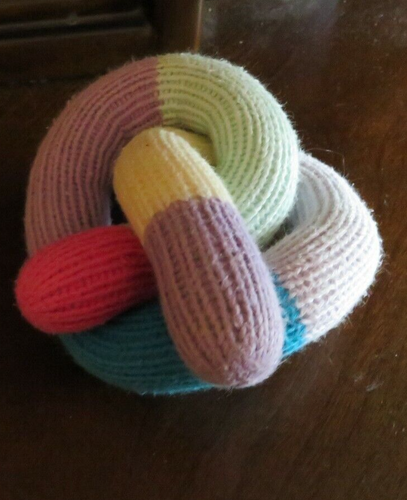 Blabla knit Pretzel rattle (rare) | eBay