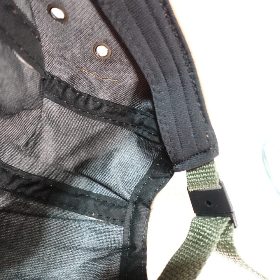 Vintage Hunting Hat Cap Wildlife Animals Wide Brim 5 Panel Leather ...