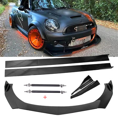 For MINI COOPER S R53 R56 R60 F56 Front Bumper Lip Chin Splitter ...