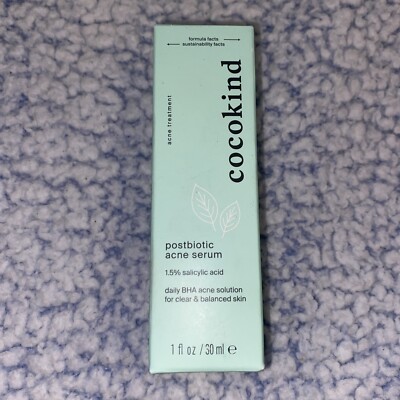 NEW cocokind Postbiotic Acne Serum Full Size 30ml/1oz Exp 07/2025 | eBay