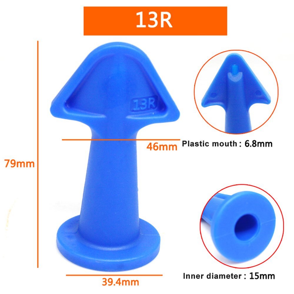 Silicone Caulking Finisher 3 in 1 Sealant Tool Nozzle Spatulas Filler ...