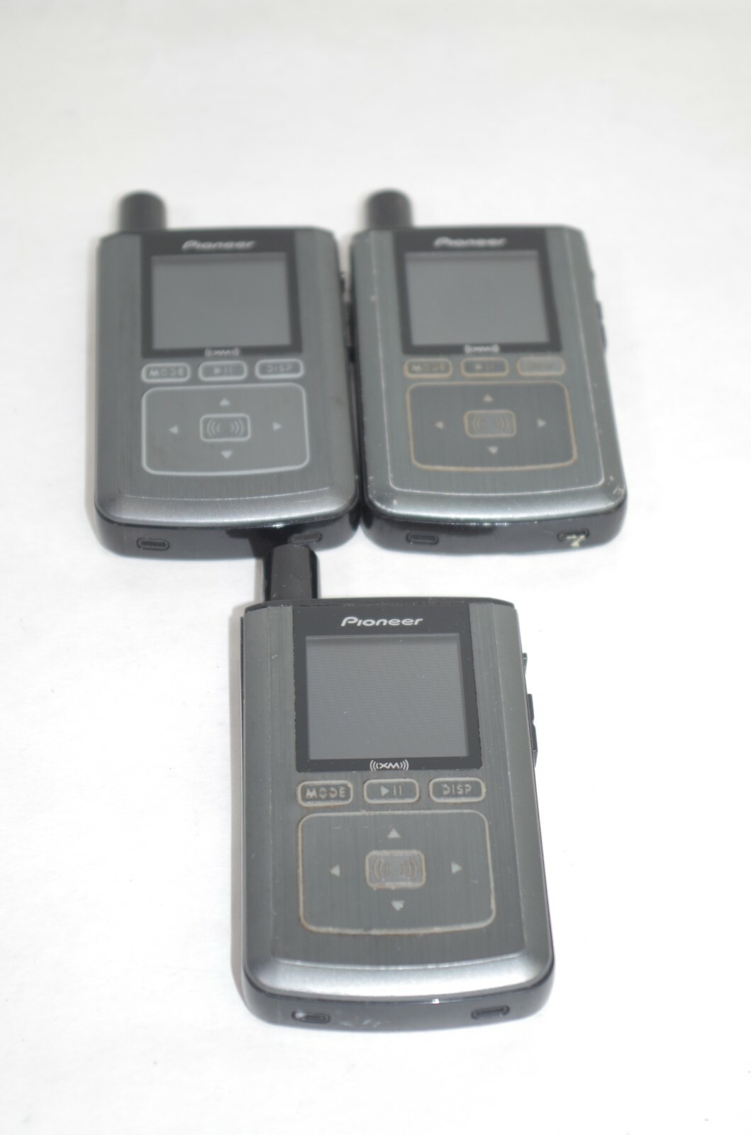 Lot of 3 Pioneer GEX Inno 2 GEX-INN02 Portable XM Satellite Radio MP3 ...