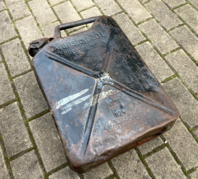 WW2 Original German fuel canister CONTAINER 20L wehrmacht kraftstoff ...