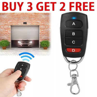 Universal Cloning Electric Gate Door Garage Remote Control Key Fob ...