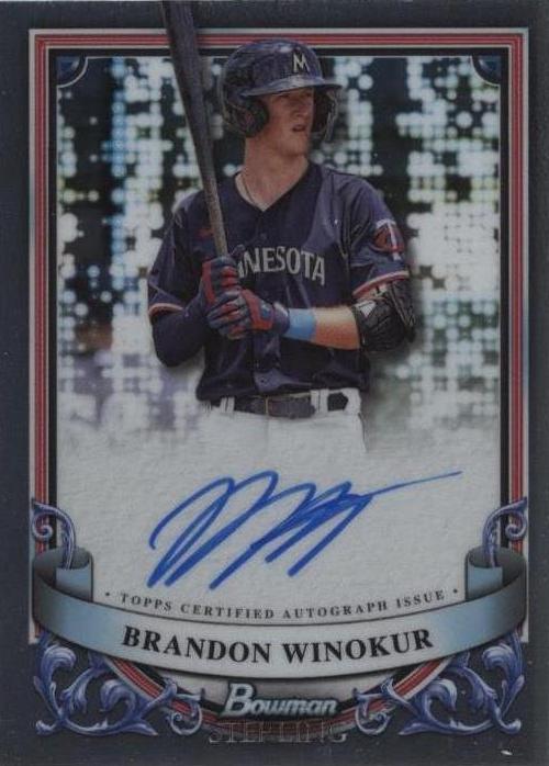 2024 Bowman Sterling - Prospect Autographs Brandon Winokur #PA-BWI (AU ...