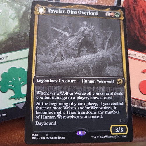 Twilight WEREWOLVES Tribal WOLF Midnight Commander Deck. Power Level 1 ...