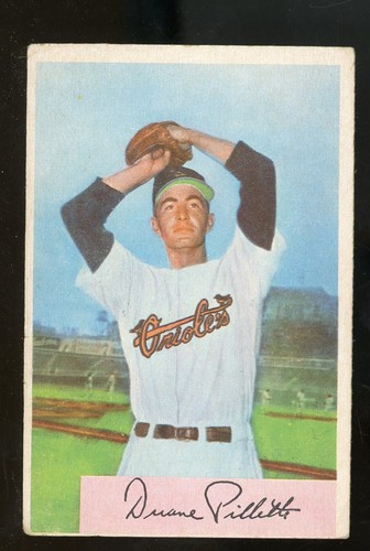 1954 Bowman #133 Duane Pillette Baseball Card Ab-2187 | eBay