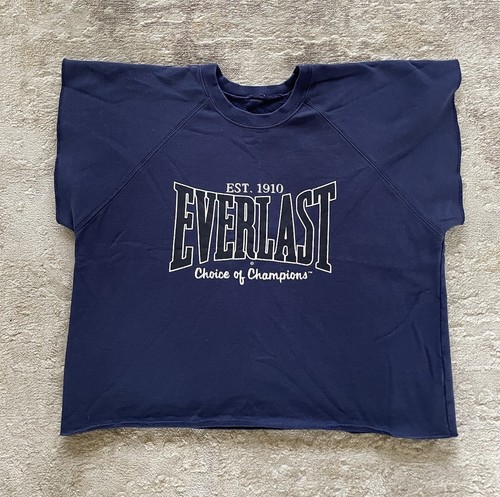 90s Vintage Everlast Sweatshirt Muscle Boxing Fitness Work Out Cutoff ...