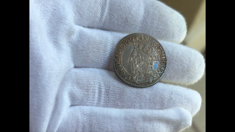 (1637-42) SCOTLAND Charles I Silver 12 Shillings Falconer's * RARE * S ...