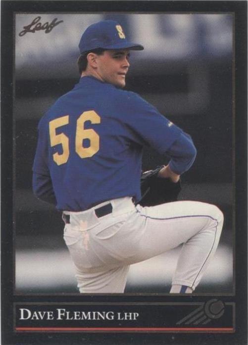 1992 Leaf - Dave Fleming #494 Gold for sale online | eBay