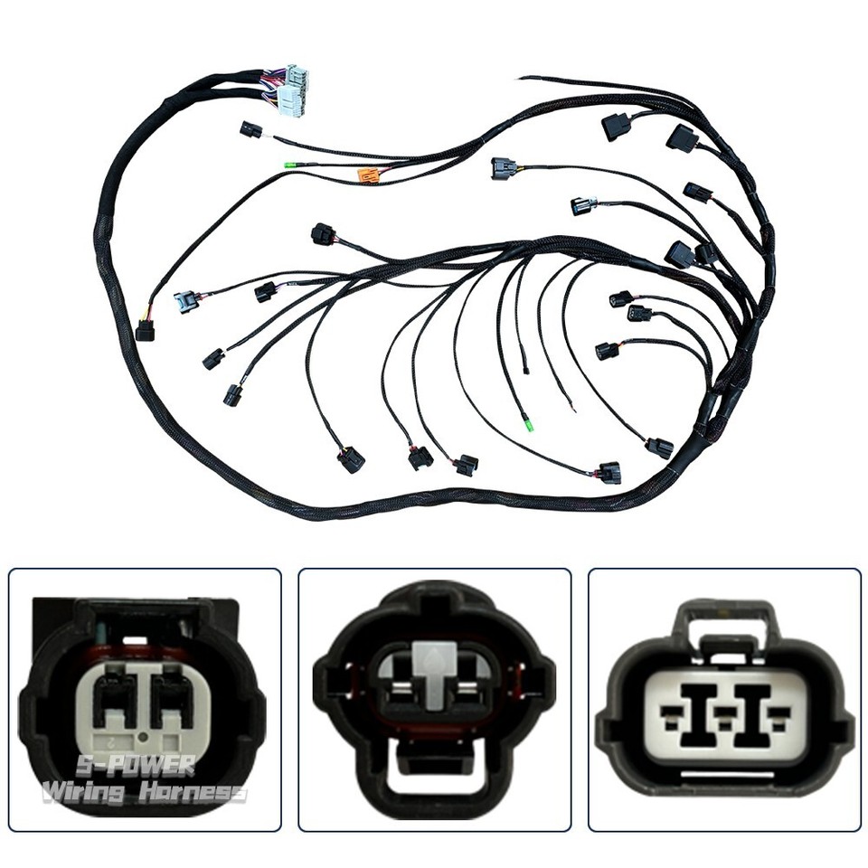 K20 K24 K-Series Recessed Engine Wiring Harness for Acura K-Swap ...