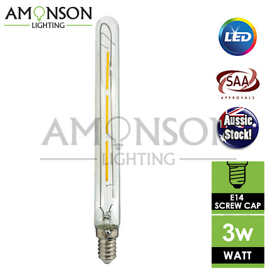Amonson Lighting NEW LED Bulb E14 3W T185 240V 3000K Warm White ...