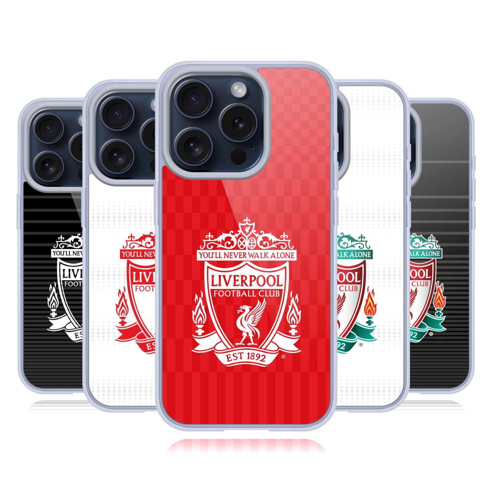 LIVERPOOL FC CREST DESIGNS GEL CASE COMPATIBLE WITH APPLE iPHONE PHONES ...