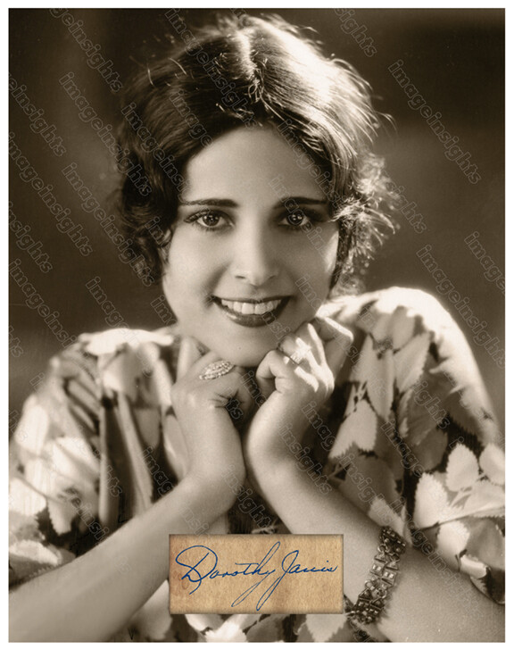 DOROTHY JANIS 1920's Silent Screen Actress & Beauty 8x10 Photo ...