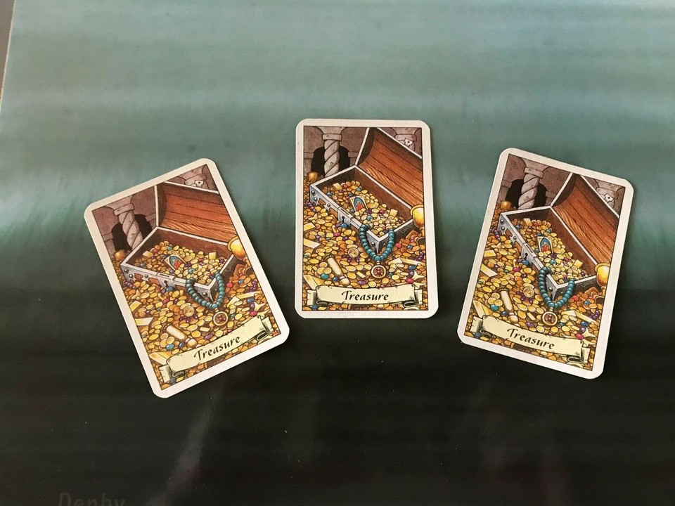Hero Quest 13 Treasure Game Cards Heroquest 1989, Board game, Treasure ...