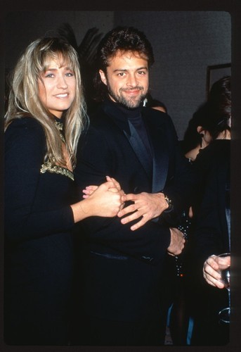 1991 JOSEPH GIAN & UNIDENTIFIED DATE Candid Original 35mm Slide ...