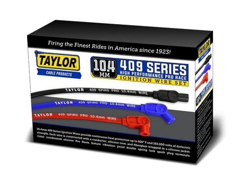 Taylor Cable 79213 409 Spiro-Pro 10.4mm Ignition Wire Set | eBay