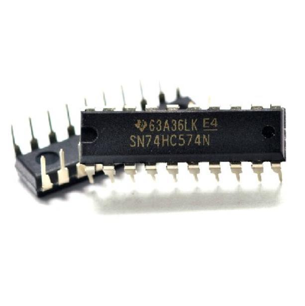 3pcs 74HC574N 74HC574 DIP-20 D-Type Flip-Flop Integrated Circuit IC DIP ...