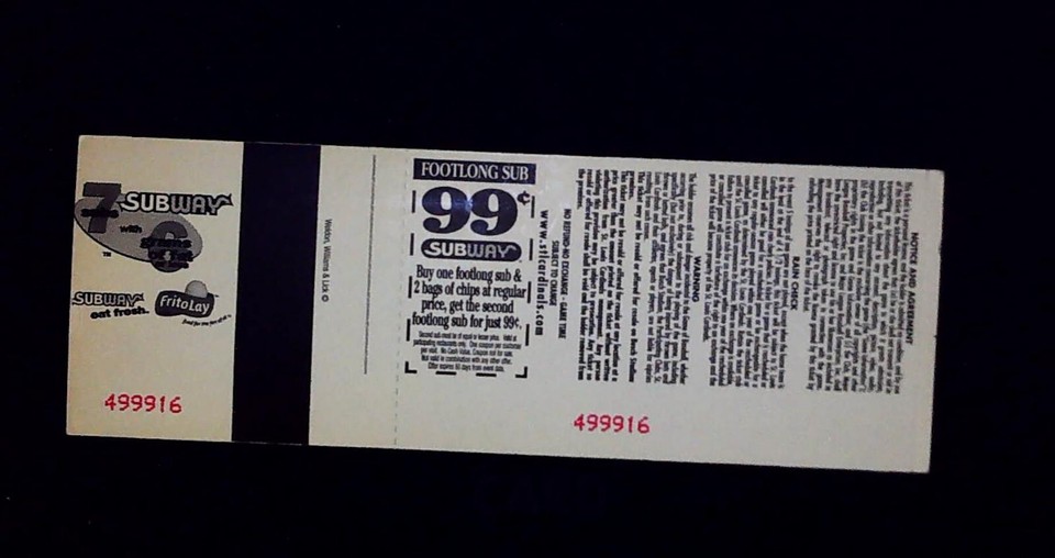 Cubs Cardinals MLB Ticket Stub Busch Martinez Edmonds HR Finley Win 7 ...