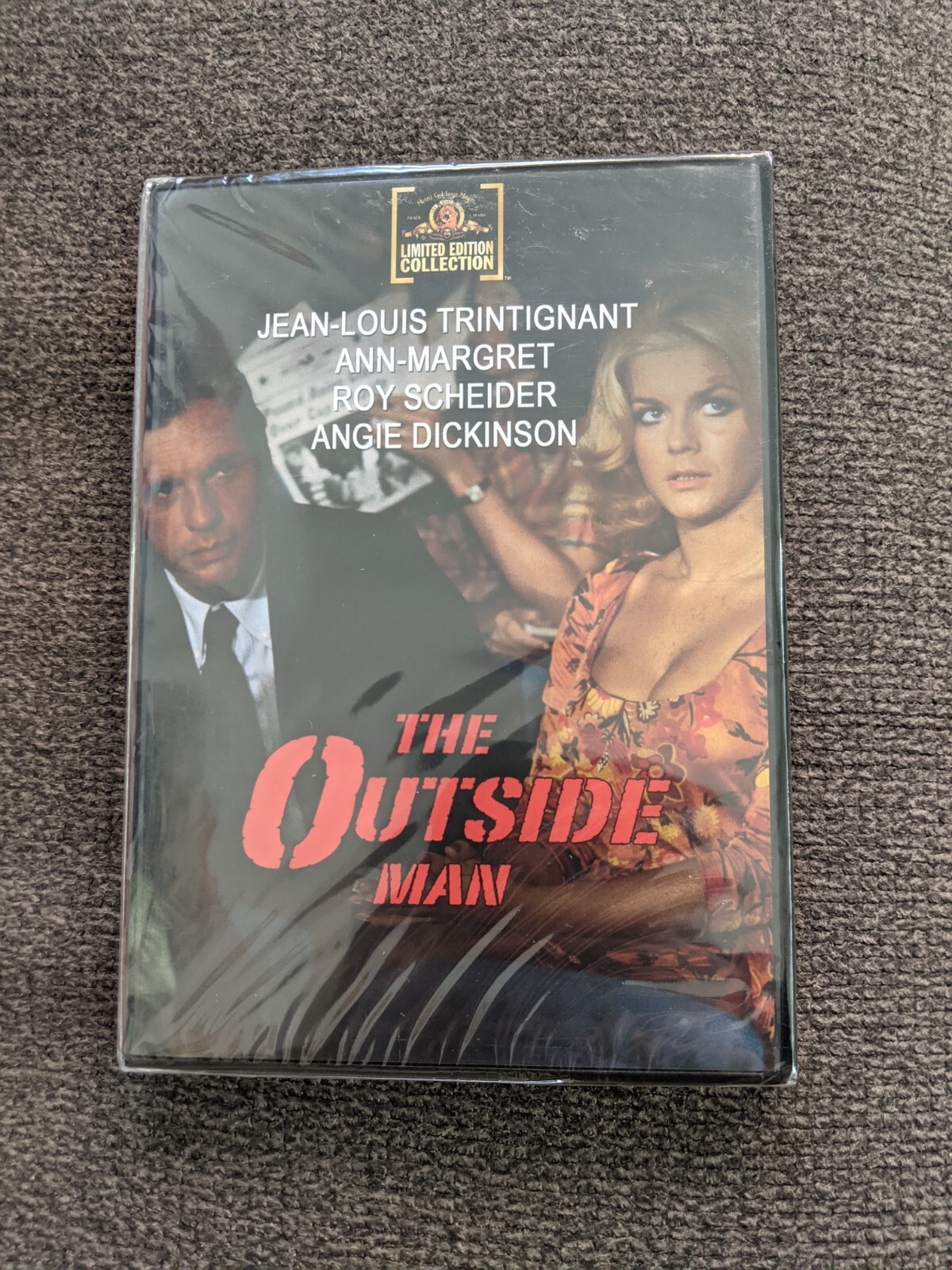 The Outside Man DVD Out of Print RARE Roy Scheider / Ann Margret ...