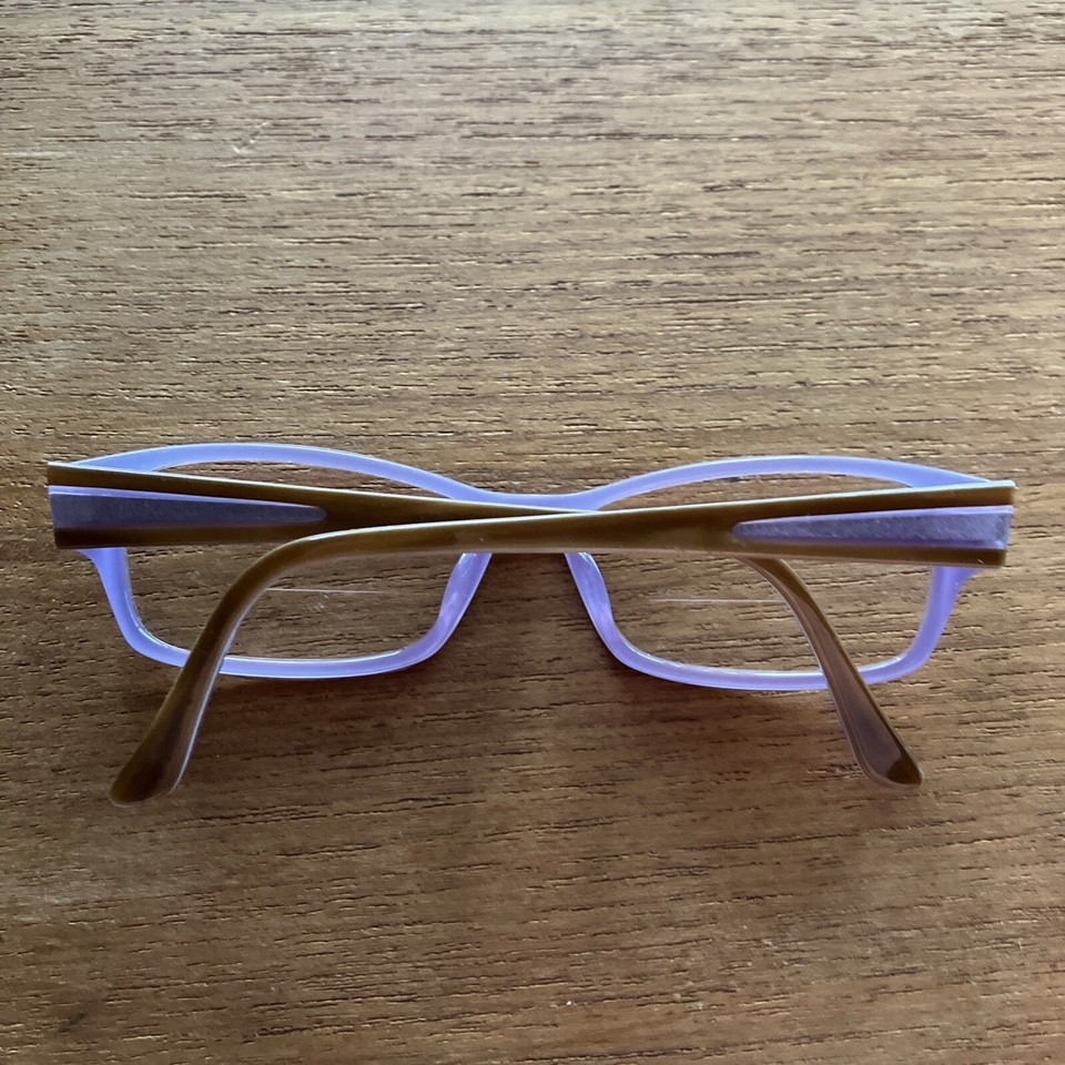 Prodesign Denmark 1748 C.5024 Eyeglasses Rectangle Brown Purple Frames ...