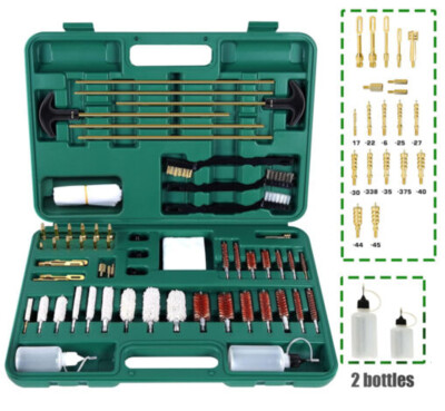 Universal Gun Cleaning Kit Rifle Brass Cleaning Kit for Gun Pistol ...