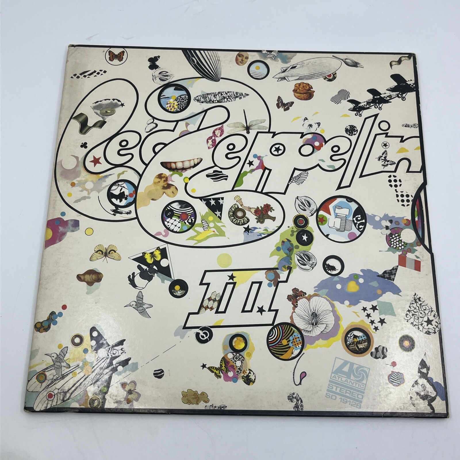 Led Zeppelin III (3) Atlantic SD 19128 Working Wheel Cover Vinyl Record ...