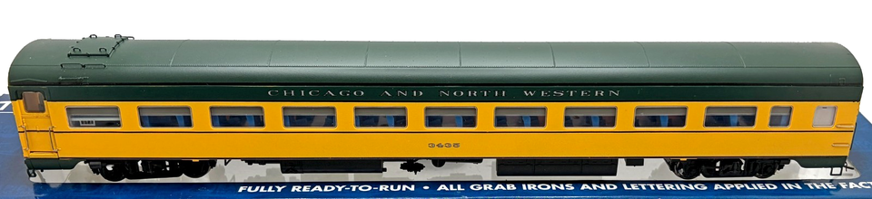 HO RAPIDO 100067 LIGHTWEIGHT COACH CHICAGO & NORTH WESTERN CNW # 3435 ...