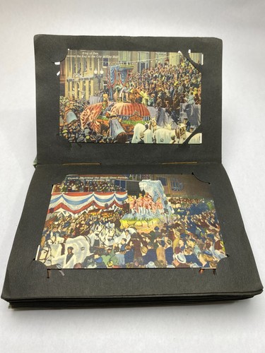 New Orleans Louisiana Vintage Postcard Album Lot Of 50 Plus Mardi Gras ...