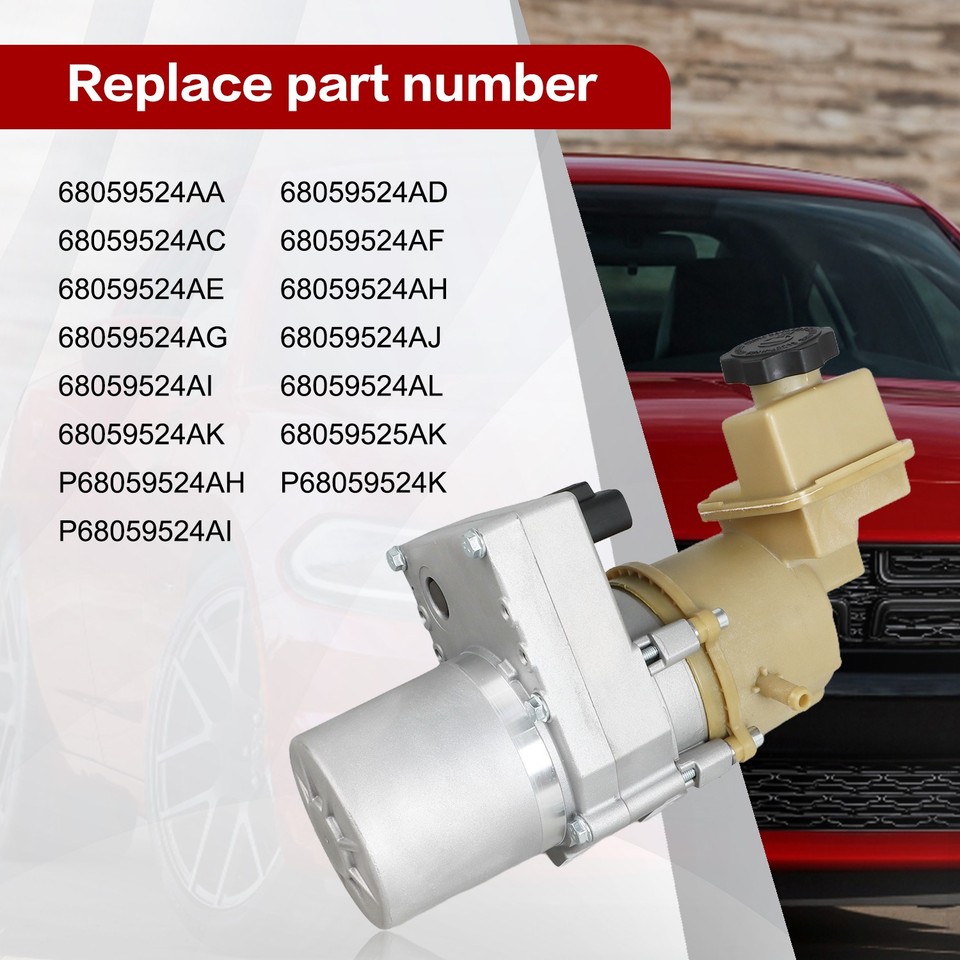 Power Steering Pump for 2011-2015 Dodge Charger 3.6L V6 5.7L V8 - Gas ...