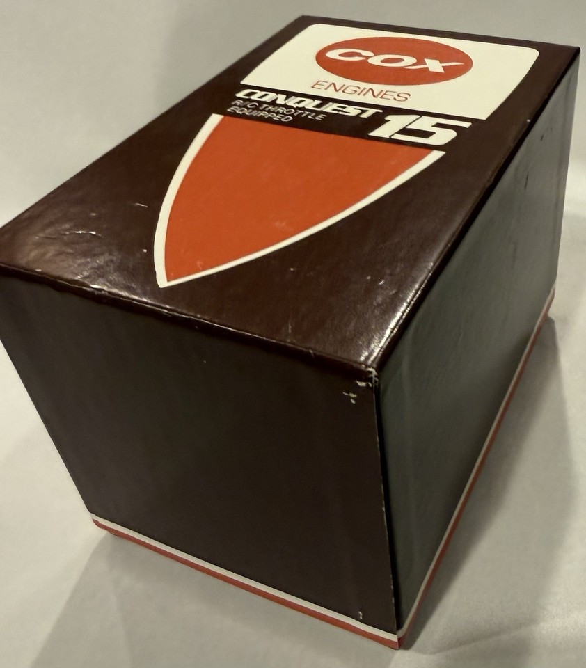 COX .15 Conquest R/C Throttle Equipped Engine In Original Box NEW | eBay
