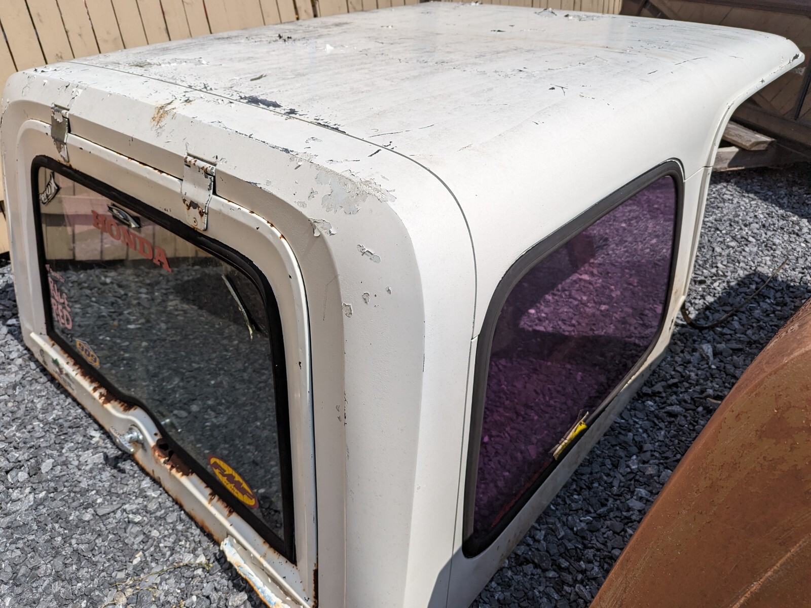 76-86 Jeep CJ7 CJ-7 OEM factory White hard top w/ tailgate | eBay