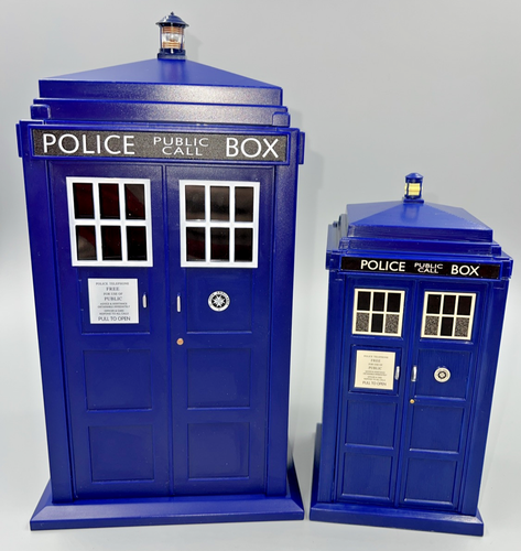 1963 Doctor Who Spin And Fly Flight Control Tardis With Lights And ...