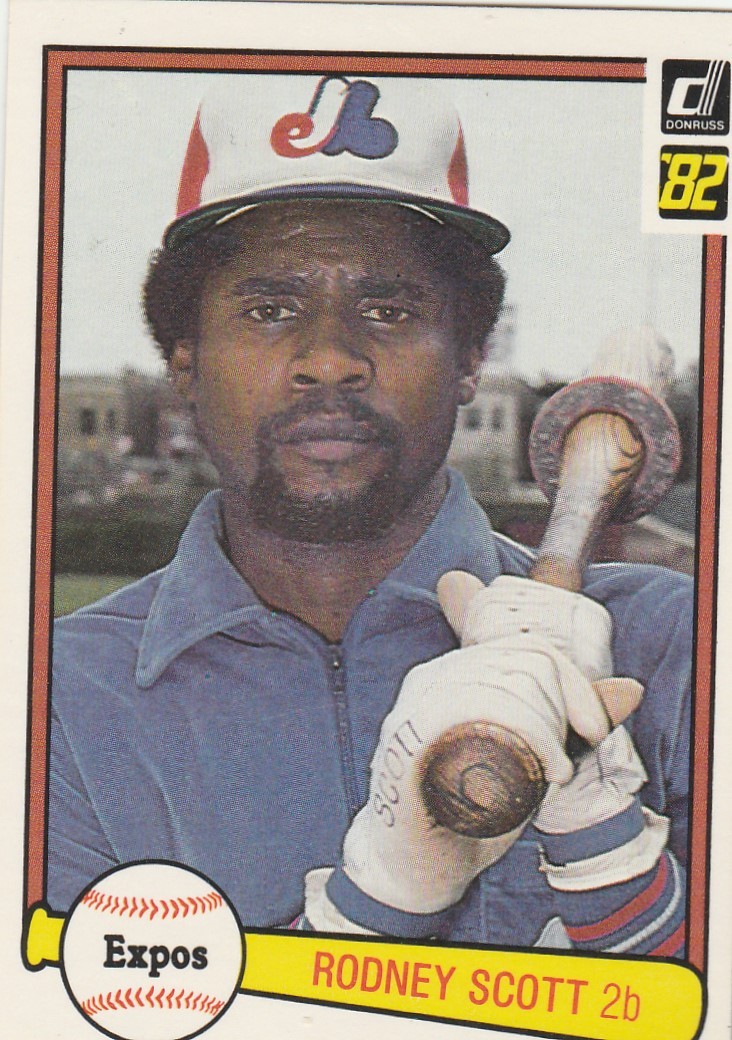 FREE SHIPPING-MINT-1982 DONRUSS #240 RODNEY SCOTT EXPOS | eBay