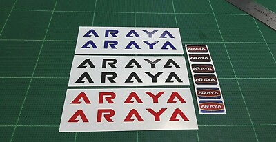 Araya Rims sticker Decal Oldschool Bmx Set | eBay