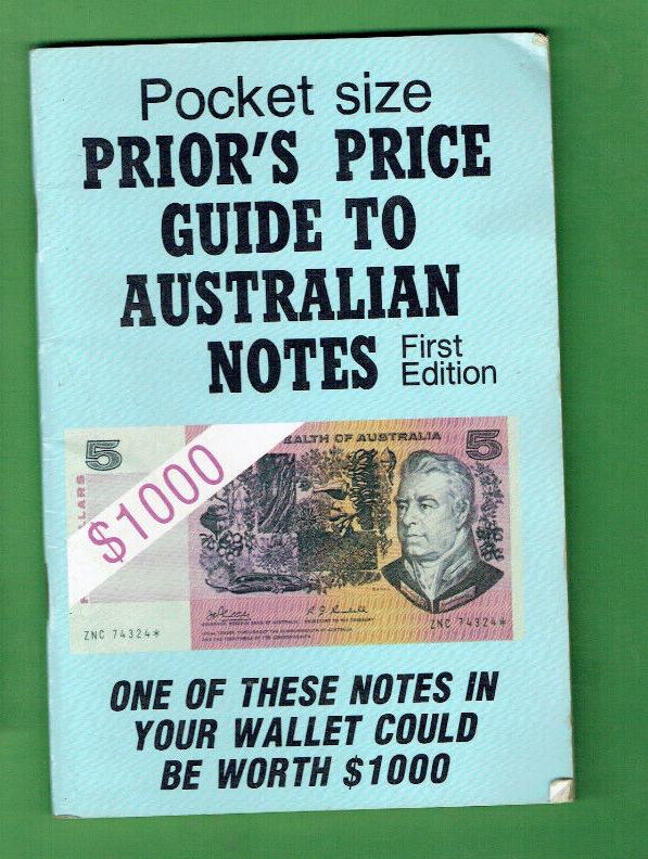 #KK. 1979 POCKET AUSTRALIAN BANKNOTE CATALOGUE | eBay