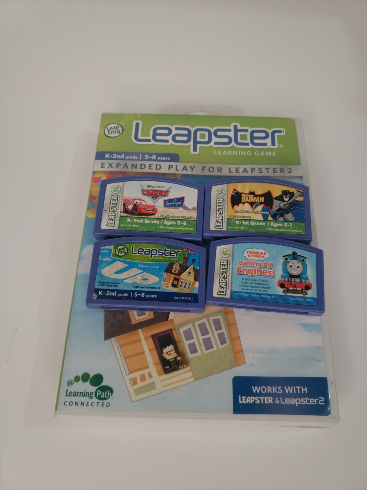 Leapfrog Leapster Game Lot of 4 Cars, Batman, Thomas | eBay