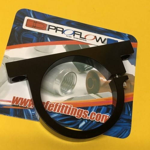 61mm Fuel filter bracket for FS302 Alloy billet mount Black Proflow ...