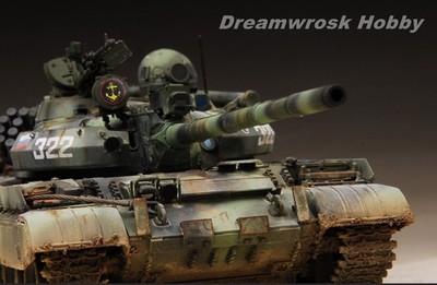 Award Winner Built Takom 1/35 Russian Naval Marine Infantry T-55AM +PE ...