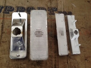 FORD BRONCO,F100,F250 & F350 1981-86, CLEAR FRONT INDICATORS AND SIDE ...