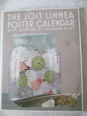 Linnea 2013 poster calendar complete Johanna Riley | eBay