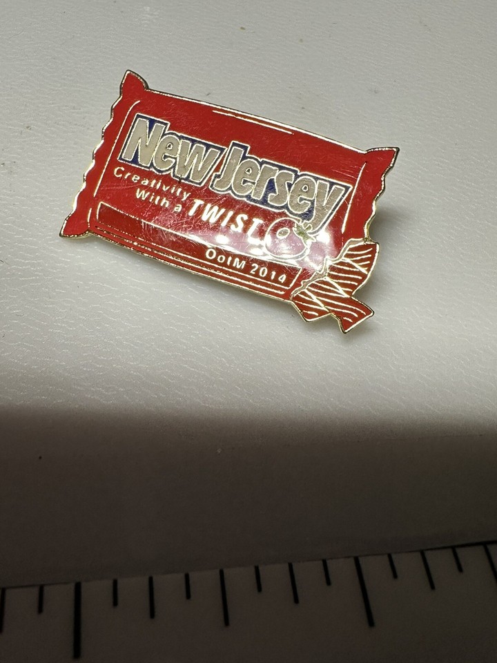 2014 New Jersey Odyssey Of The Mind OM OotM Candy Creativity Pin ...