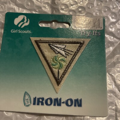 Girl Scouts Brownie Try-Its Badge Iron On Patch - Movers | eBay