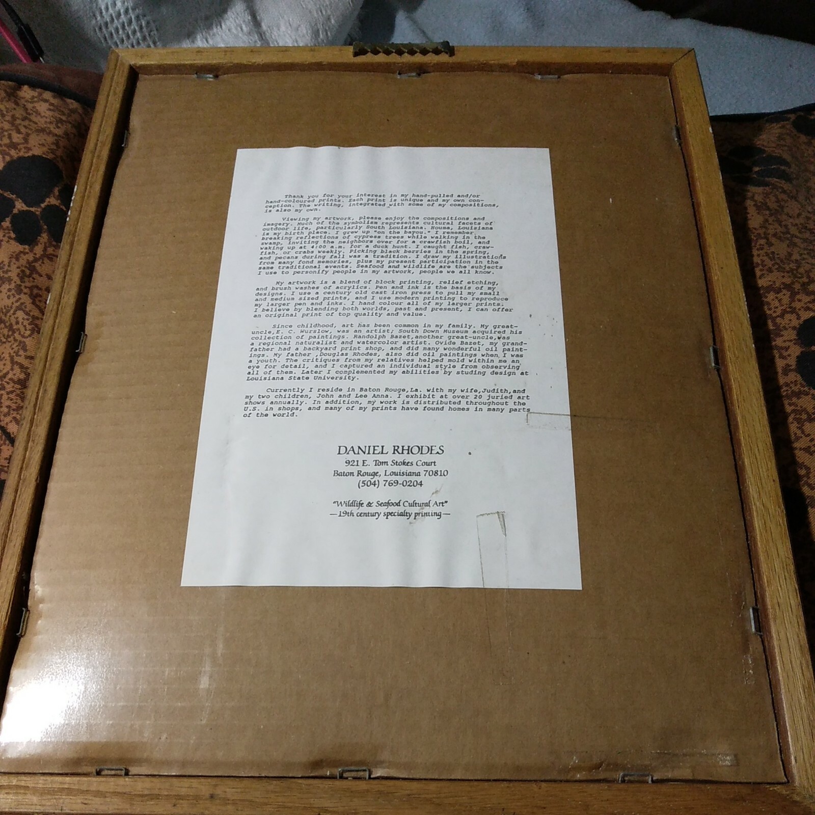 Daniel J Rhodes "How TO Get A HOLD IN ONE" Limited Edition Print ...