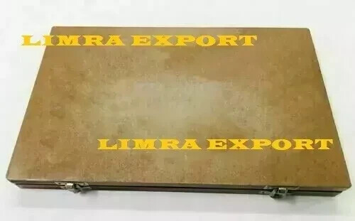 Tap and Die Set Kit 0BA To 10BA w Case Threading Chasing Repair 47 ...