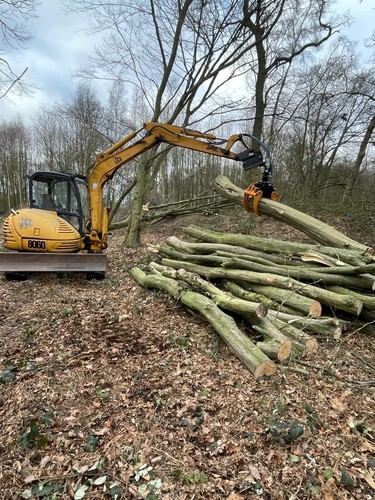 DG20 Timber Grab/Grapple Digger/Excavator/Forestry/Crane £750.00+VAT ...